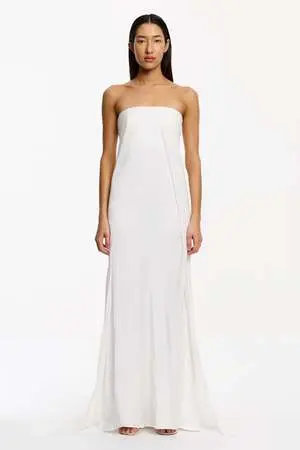 Significant Other Eevie Strapless Gown - Ivory