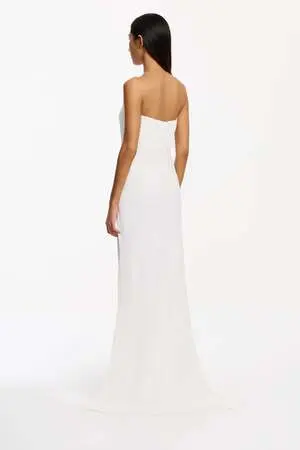 Significant Other Eevie Strapless Gown - Ivory
