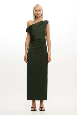 Significant Other Satin Maxi Dress