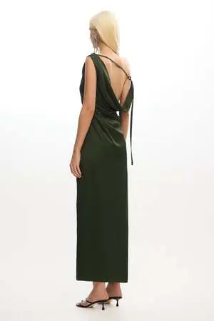 Significant Other Satin Maxi Dress