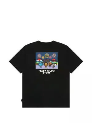 A BATHING APE Graphic-print T-shirt - Black