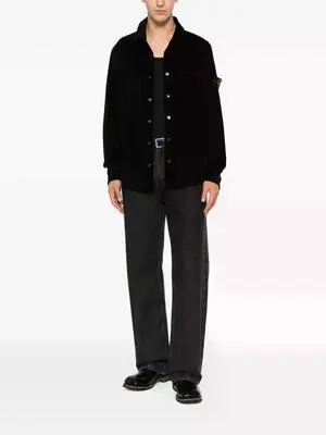 Stone Island Patch-pocket Overshirt - Black