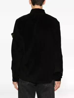 Stone Island Patch-pocket Overshirt - Black