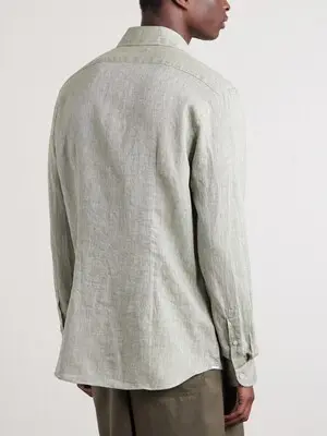 SLOWEAR Linen Shirt - Green