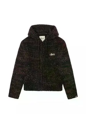 AAPE BY *A BATHING APE Hooded Zip Knitwear - Brown