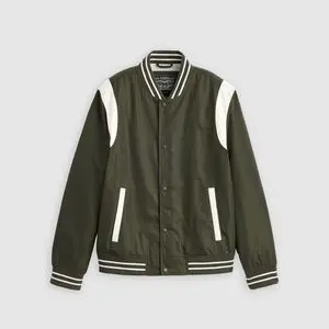 LEVI'S Varsity Bomber Jacket - Olive