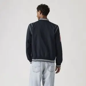 LEVI'S Varsity Patch Bomber Jacket - Navy