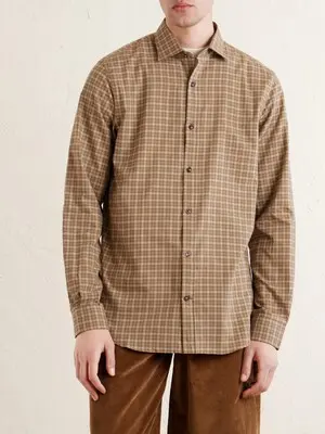 Purdey Checked Cotton Shirt