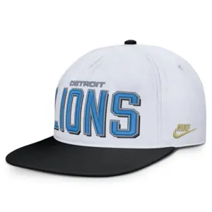 Nike Detroit Lions Nfl Adjustable Hat - White