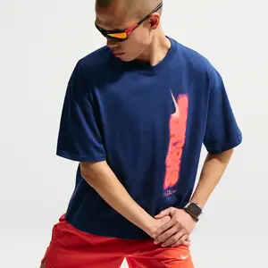 Nike Short-sleeve Running T-shirt - Blue