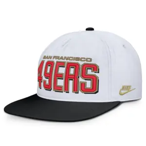 Nike San Francisco 49ers Pro Nfl Adjustable Hat - White