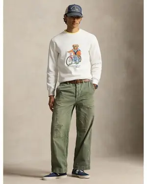 Polo Ralph Lauren Polo Bear Fleece Sweatshirt - White