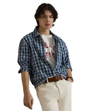 Polo Ralph Lauren Classic Fit Plaid Oxford Overshirt