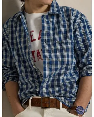 Polo Ralph Lauren Classic Fit Plaid Oxford Overshirt