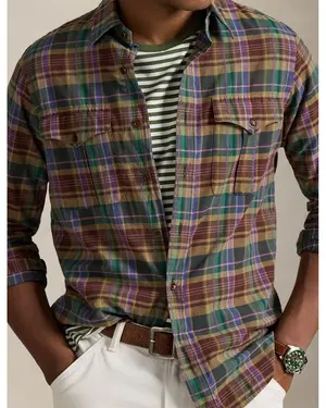 Polo Ralph Lauren Classic Fit Madras Shirt - Multi