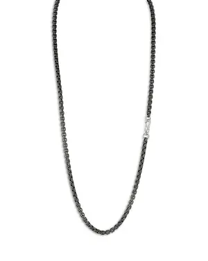 Walters Faith Sterling Garnet Chain Link Necklace