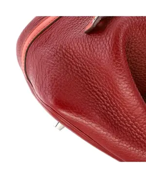 Hermès Mm Picotin Lock Bag Bicolor - Red