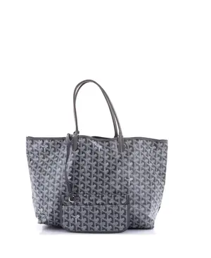 Goyard Pm Saint Louis Tote Coated Canvas - Gray