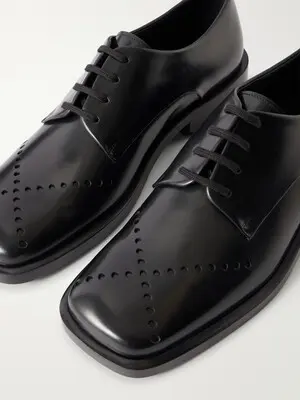 JIL SANDER Perforated Leather Brogues