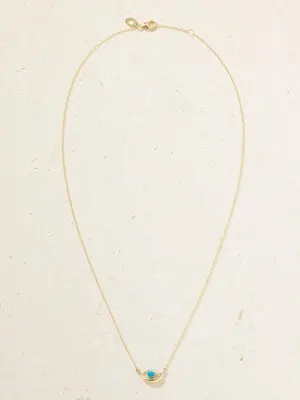 L’ATELIER NAWBAR 18-karat Turquoise Necklace