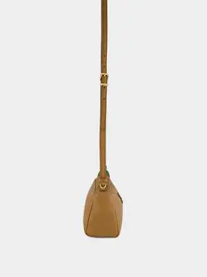 Miu Miu Leather Pouch - Beige