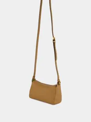 Miu Miu Leather Pouch - Beige