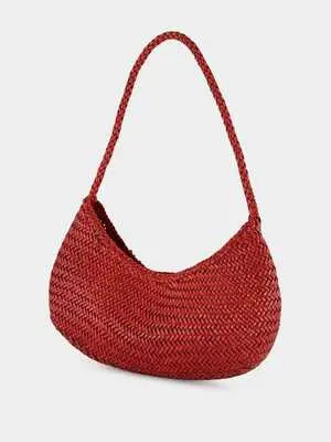 Dragon Diffusion Nova Luna Woven Leather Bag