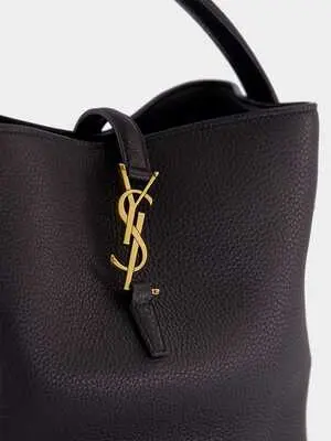 Saint Laurent Le 37 Supple In Grained Leather - Black