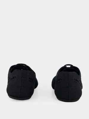 Prada Collapse Crochet Laced Sneakers - Black