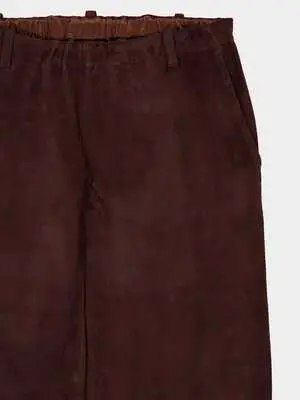 Stouls Castor Oswald Suede Trousers - Brown