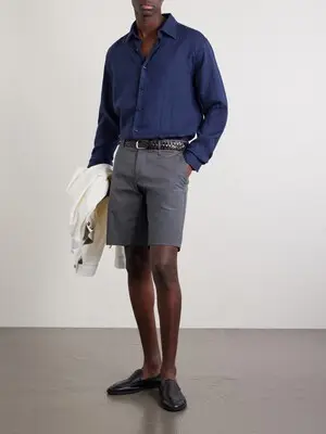 SLOWEAR Linen Shirt - Blue