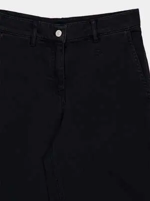 COURREGES Hammer Denim Baggy Pants - Black