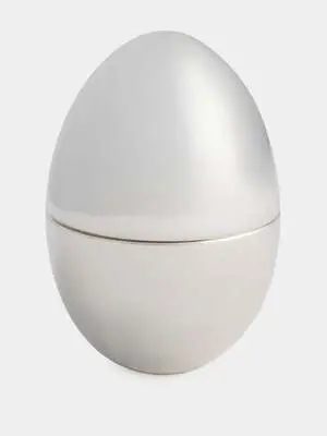 LEITÃO &AMP; IRMÃO Small Smooth Egg - Silver