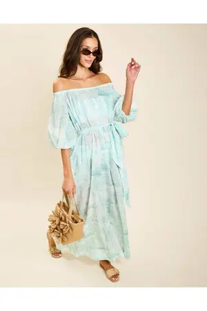 Mestiza New York Raffaella Maxi Cover Up - Red