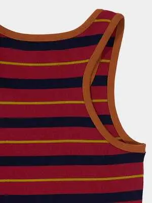 PAULA Julia Dahlia Knitted Striped Tank Top