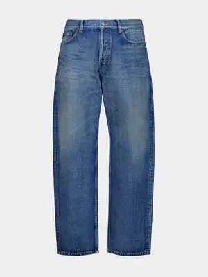 Saint Laurent Costa Rica Tapered Denim Jeans - Blue