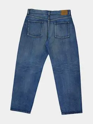 Saint Laurent Costa Rica Tapered Denim Jeans - Blue