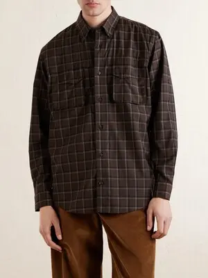 Purdey Checked Wool Shirt