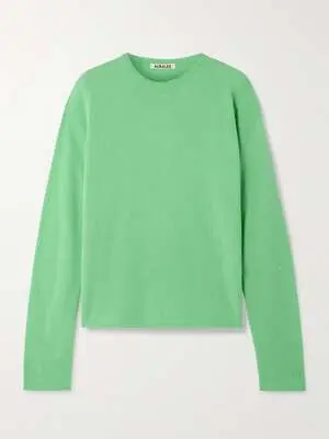 Auralee Cashmere And Silk-blend Sweater