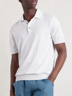 Kiton Cotton Polo Shirt
