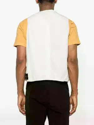 Stone Island Zip Pocket Gilet - Neutrals
