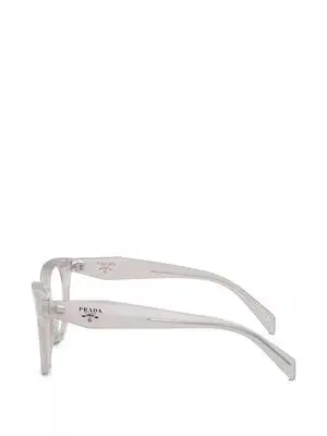 Prada Rectangle Eyeglasses - Grey