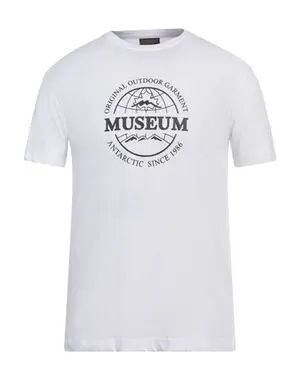 MUSEUM T-shirt Size Cotton - White