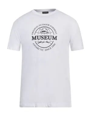 MUSEUM T-shirt Size Cotton - White