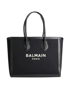 Balmain Handbag Cotton Tote - Black