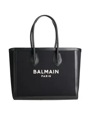 Balmain Handbag Cotton Tote - Black