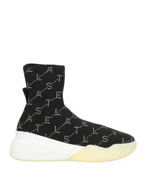 Stella McCartney Textile Fiber Sneakers - Black