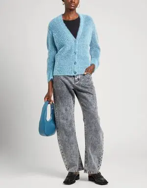 Stella McCartney Cardigan In Polyamide And Virgin Wool