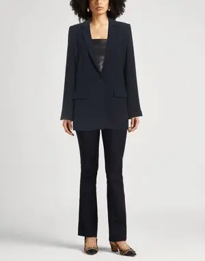 Armani Exchange Single-breasted Crepe Blazer
