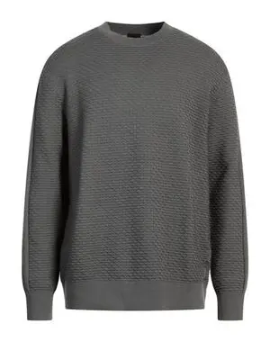 Armani Exchange Cotton Crewneck Sweater - Grey
